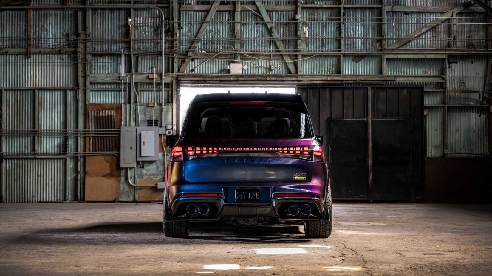 Infiniti QX80 R-Spec Pairs 1,000-HP GT-R Power With Luxury SUV Presence