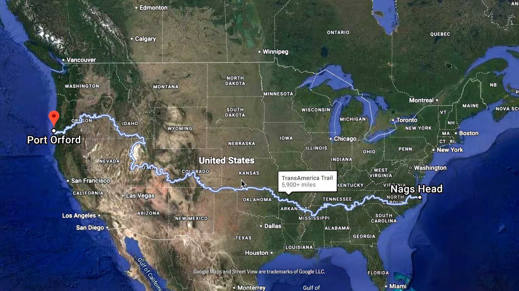Ford And Google Partner To Map The 5,900-Mile TransAmerica Trail On ...