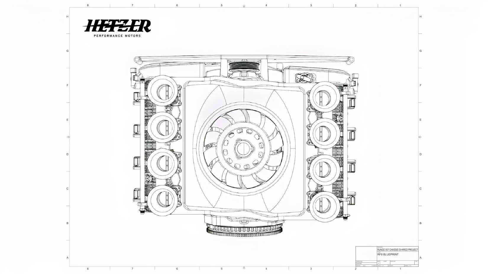 This New Air-Cooled 5.3-Liter Flat-8 Engine Fits A Porsche 964