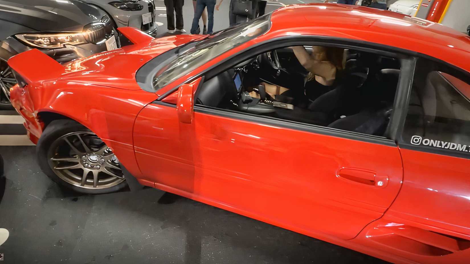 Influencer Crashes Toyota MR2 Into Bystander And GT-R In Japan Car Meet