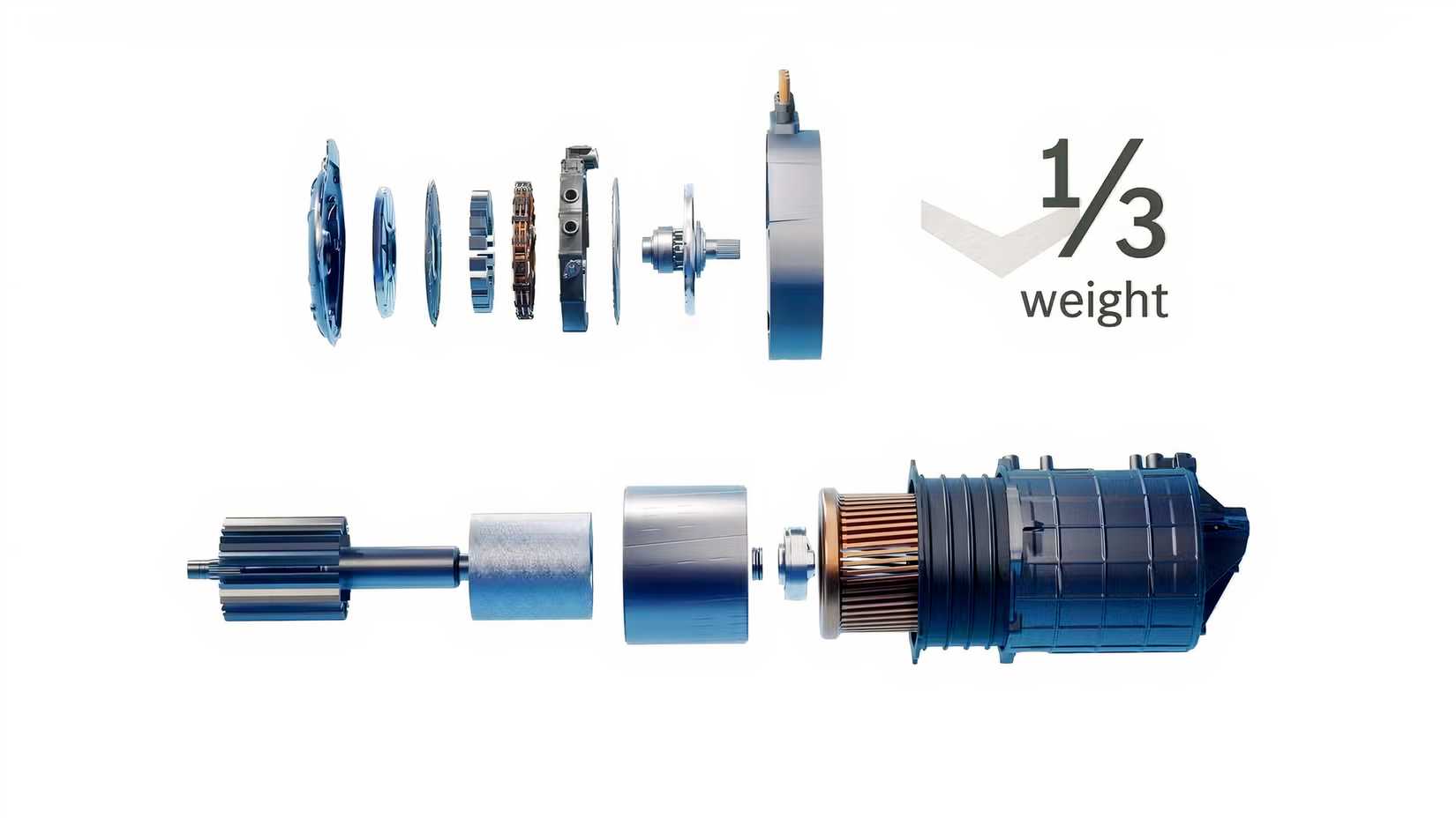 Mercedes’ New 28-Pound Axial-Flux Motor Produces Over 1,000 HP