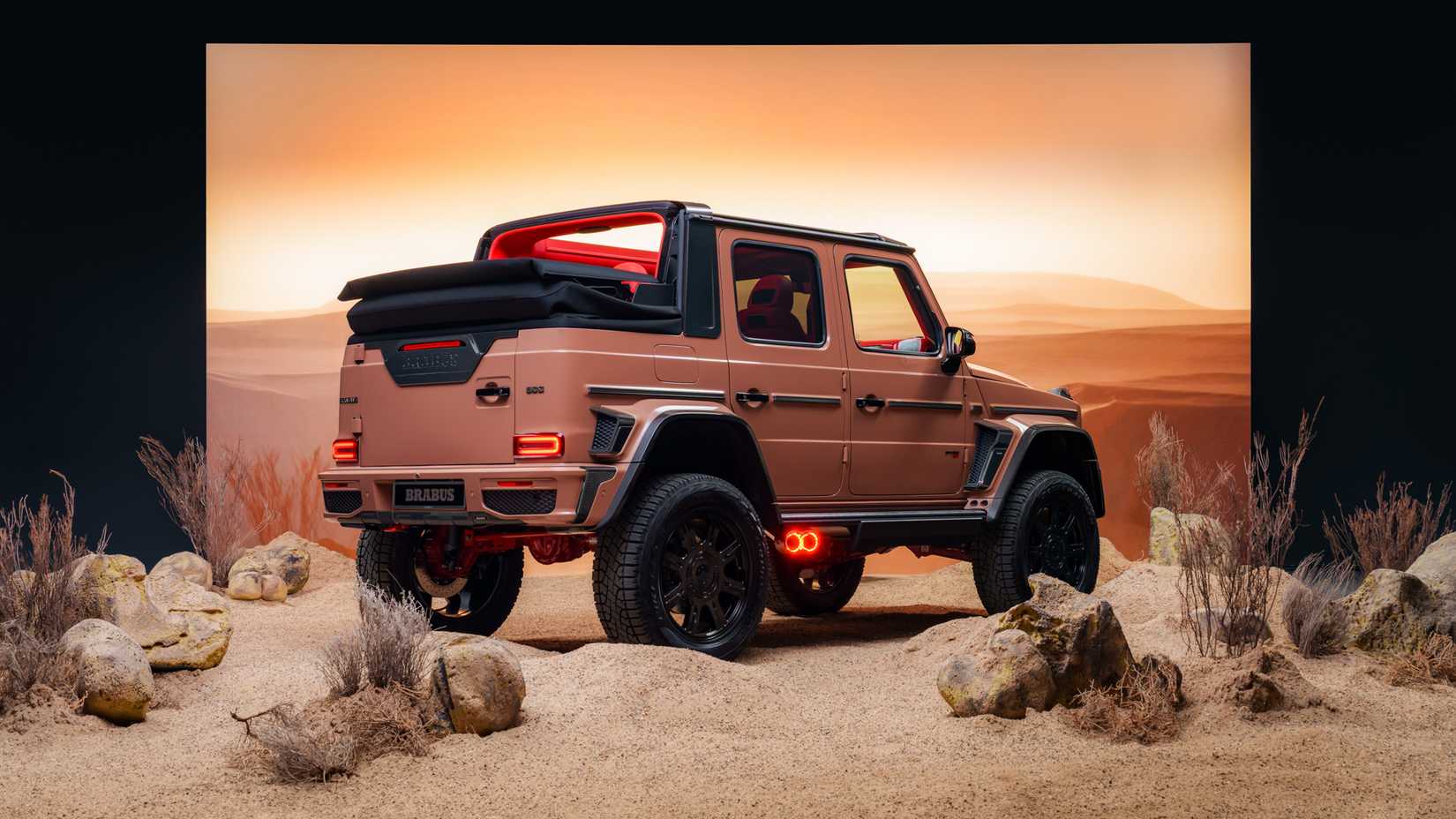 Brabus Repurposes Legendary Mercedes G-Wagen As 800 HP Off-Roader