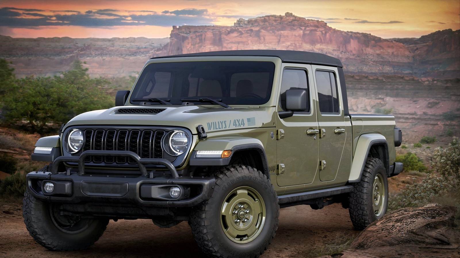 Jeep Gladiator Willys ’41 Is A Military-grade Muscle Truck