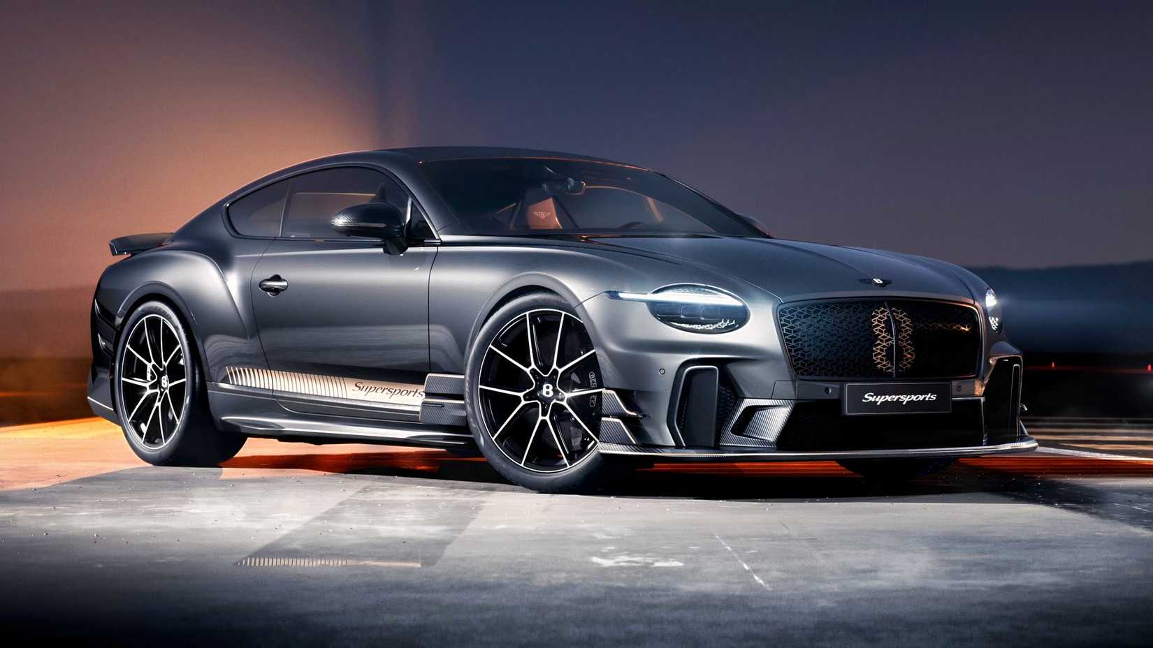 RWD Bentley Supersports Is The Brand's Lightest And Meanest Road Car Yet