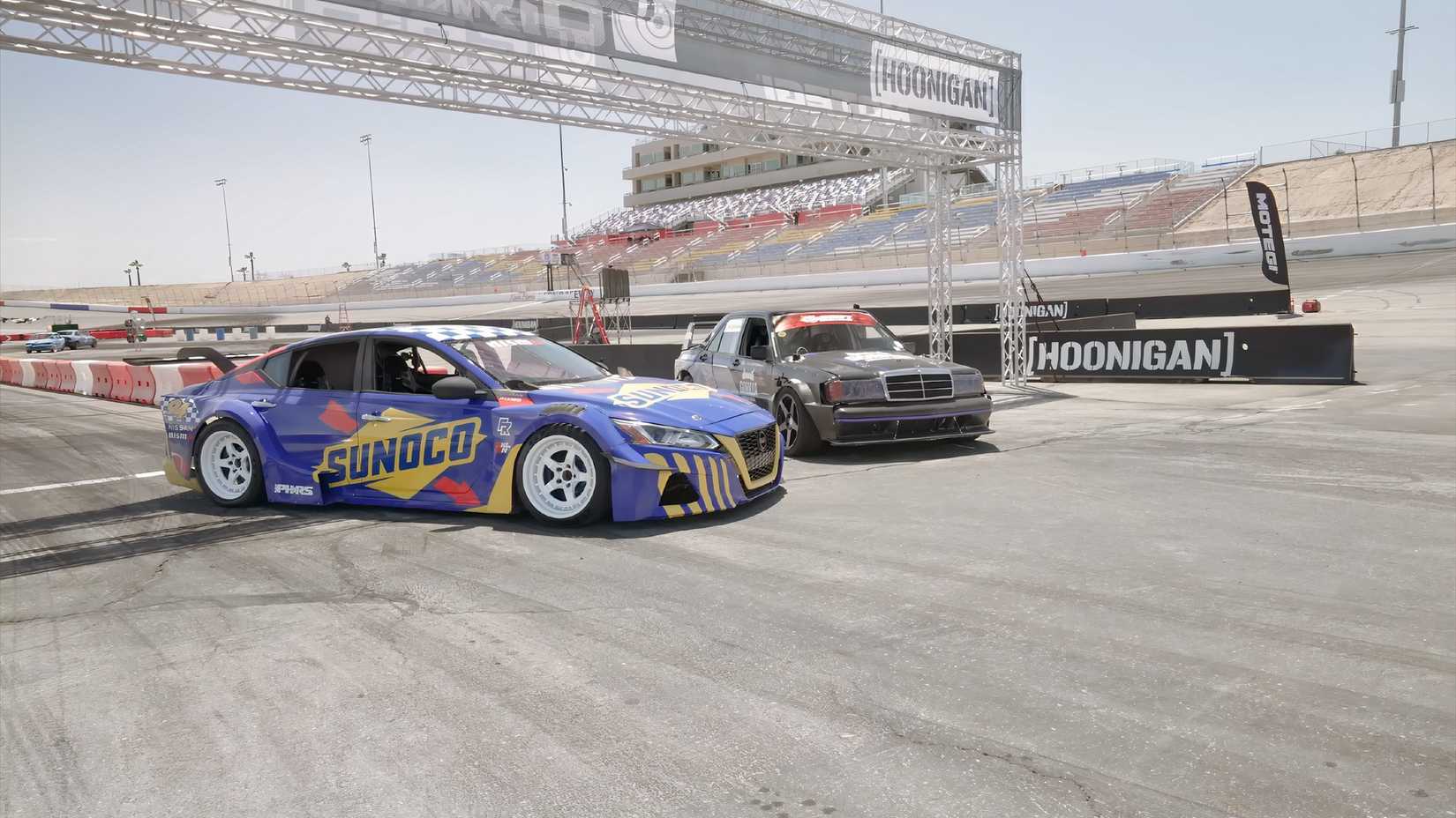 Chris Forsberg Battles Nikita In A Close Gymkhana Drift Race