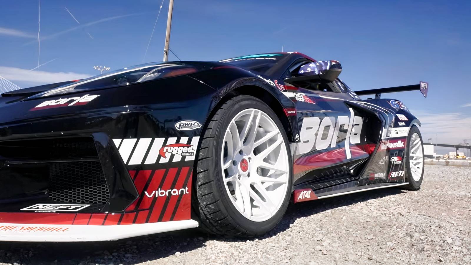 First-ever Chevy C8 Corvette Drift Car By Matt Field Is A 1000-HP Build