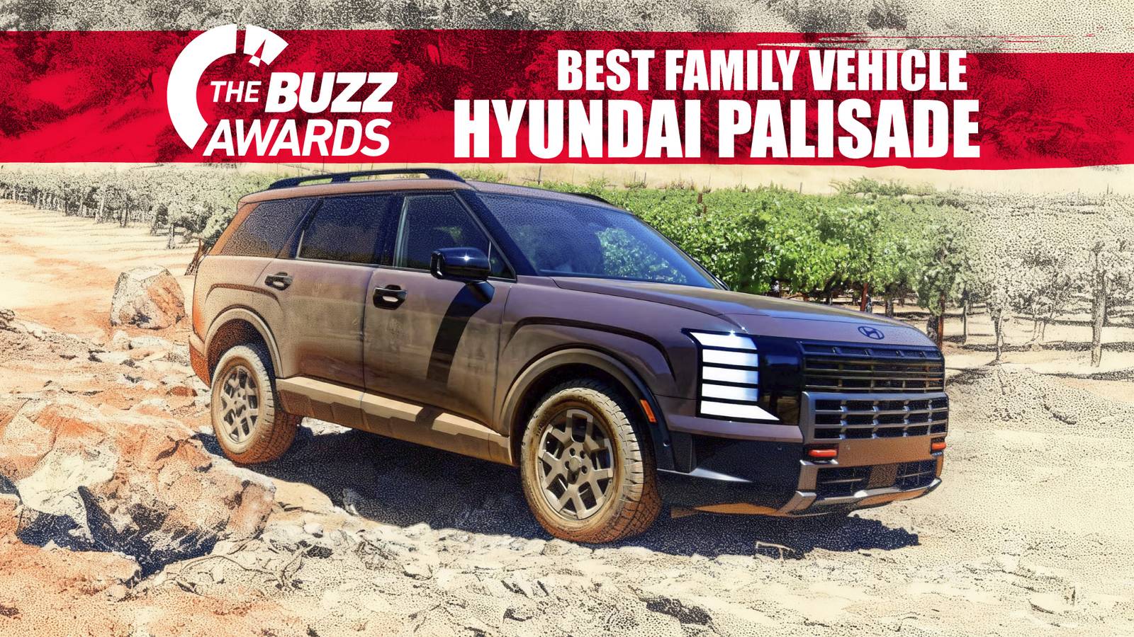 The Buzz Awards: Hyundai Palisade Named Best Family Vehicle For 2026