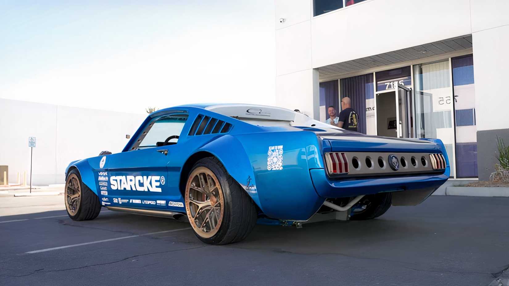 Drift-Ready 1966 Ford Mustang Pushes 800-Horsepower With Corvette ...
