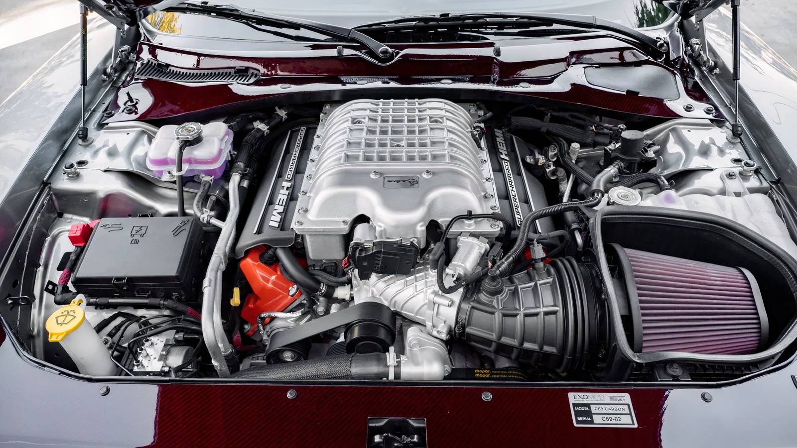 Dodge Challenger Hellcat With Carbon Charger-Style Body Heads To Auction