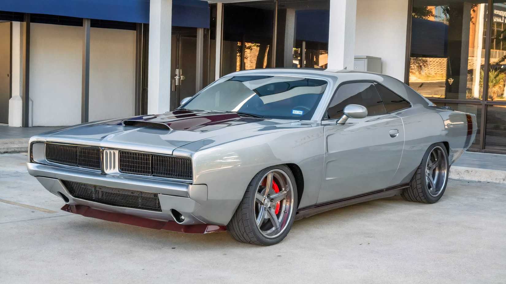 Dodge Challenger Hellcat With Carbon Charger-Style Body Heads To Auction