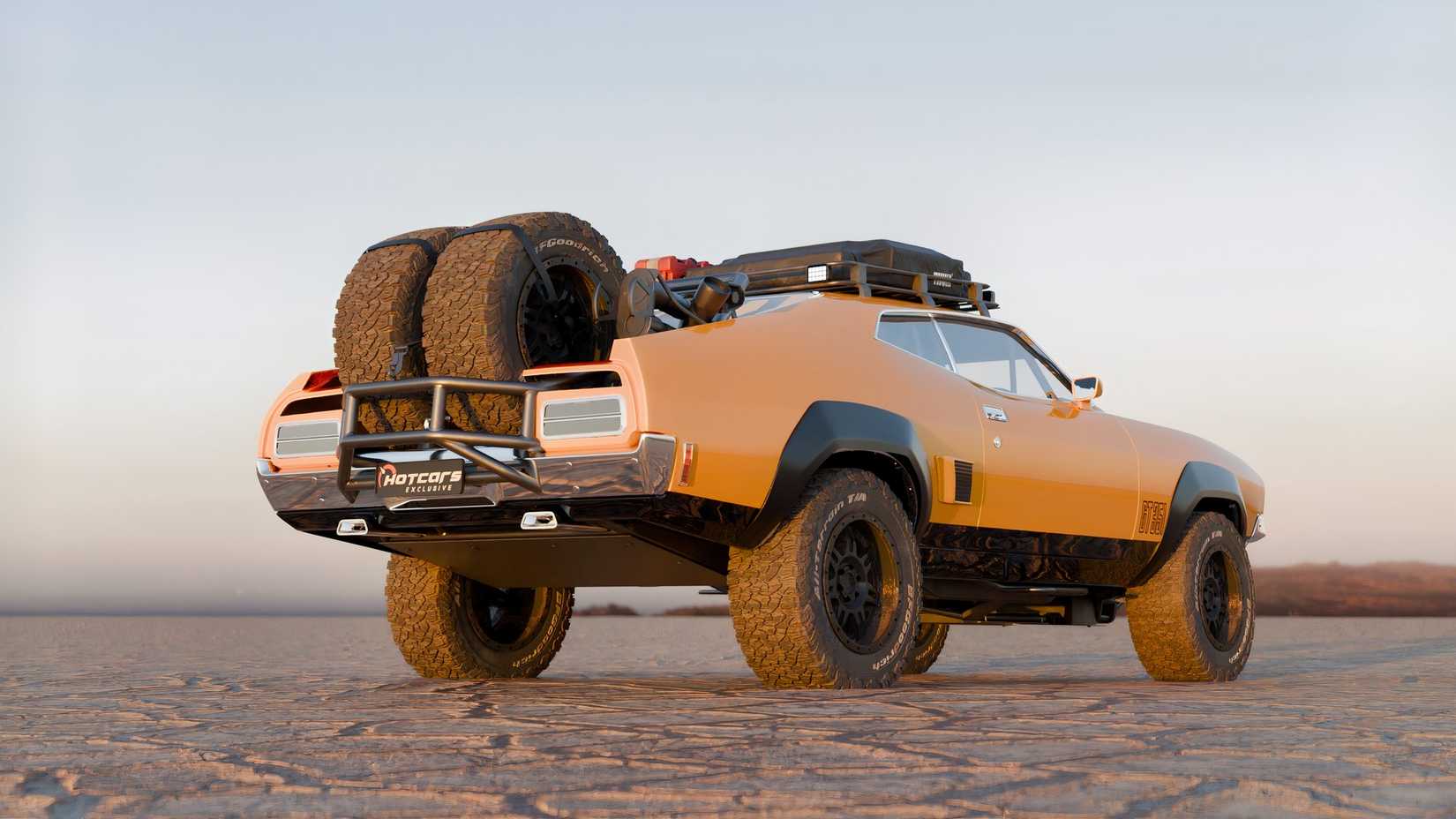 1975 Ford Falcon XB Off-Road Render Reimagines A Classic Muscle Car