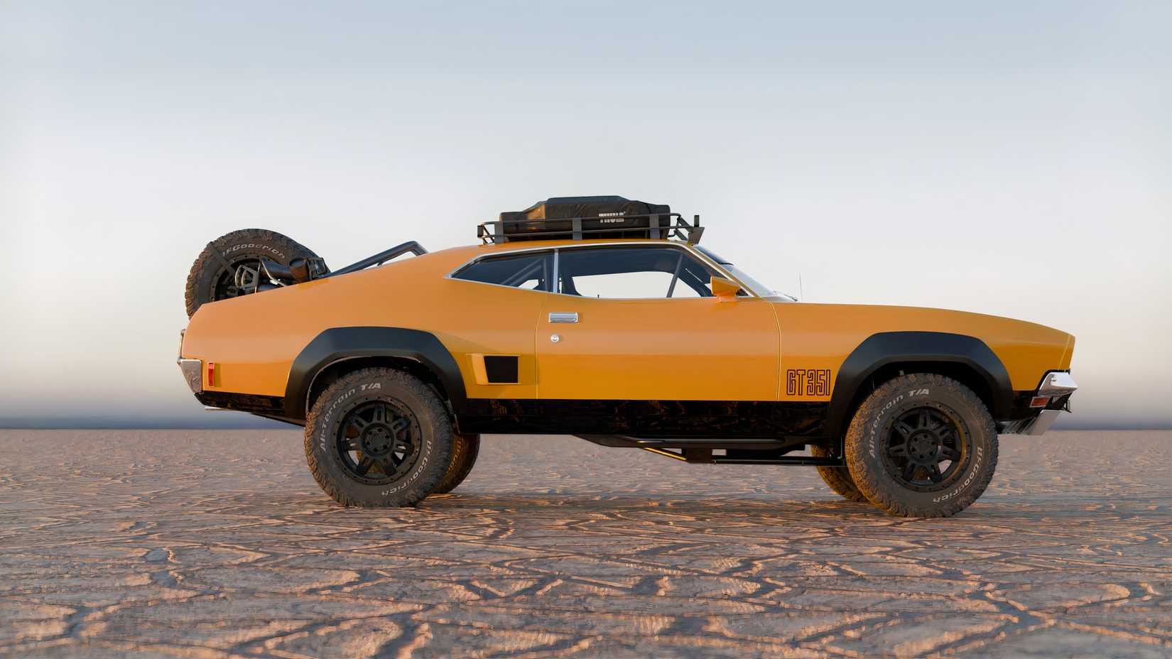 1975 Ford Falcon XB Off-Road Render Reimagines A Classic Muscle Car