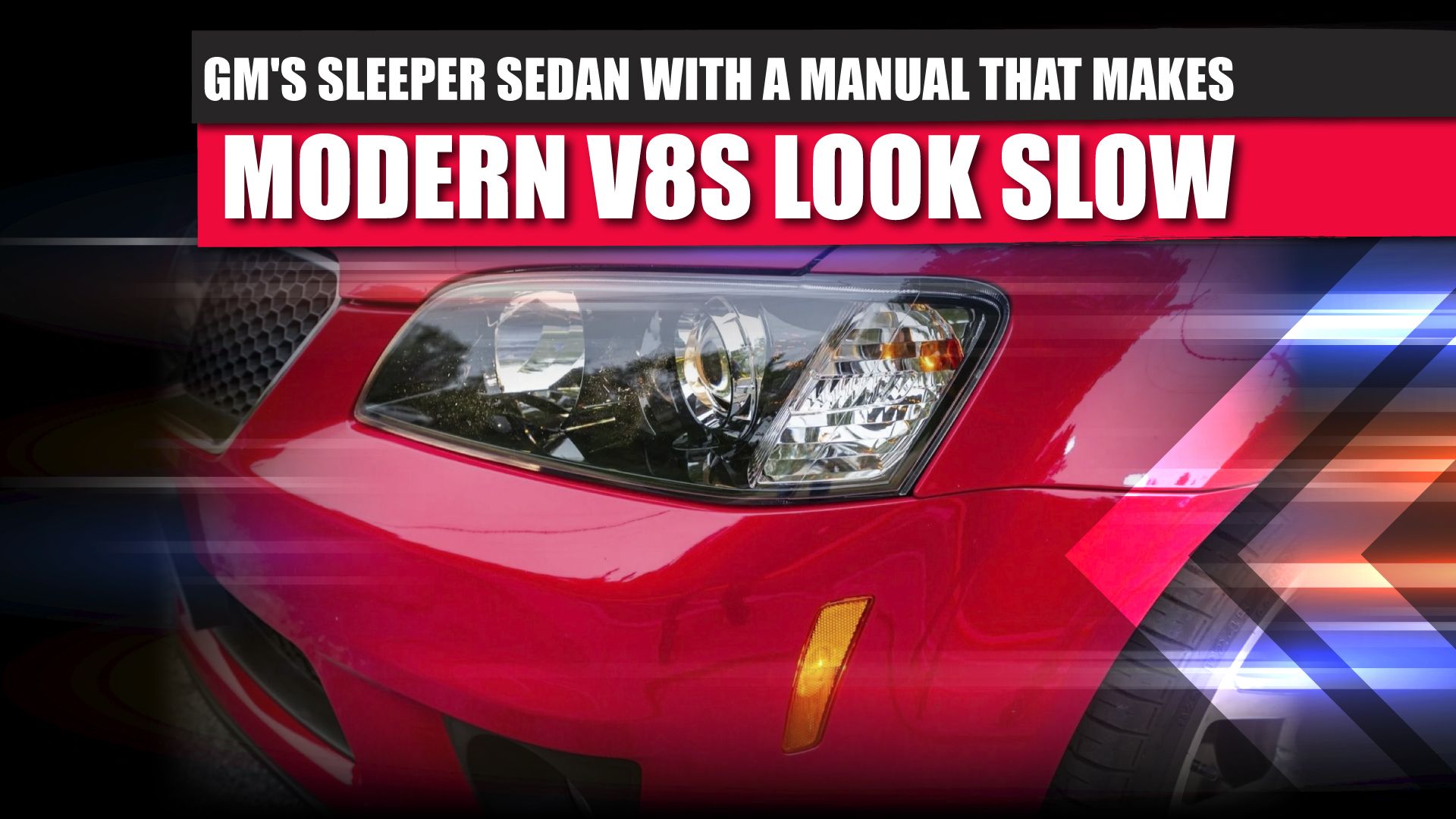 5300 V8-Powered Sedans: The Ultimate Late 00s Sleepers