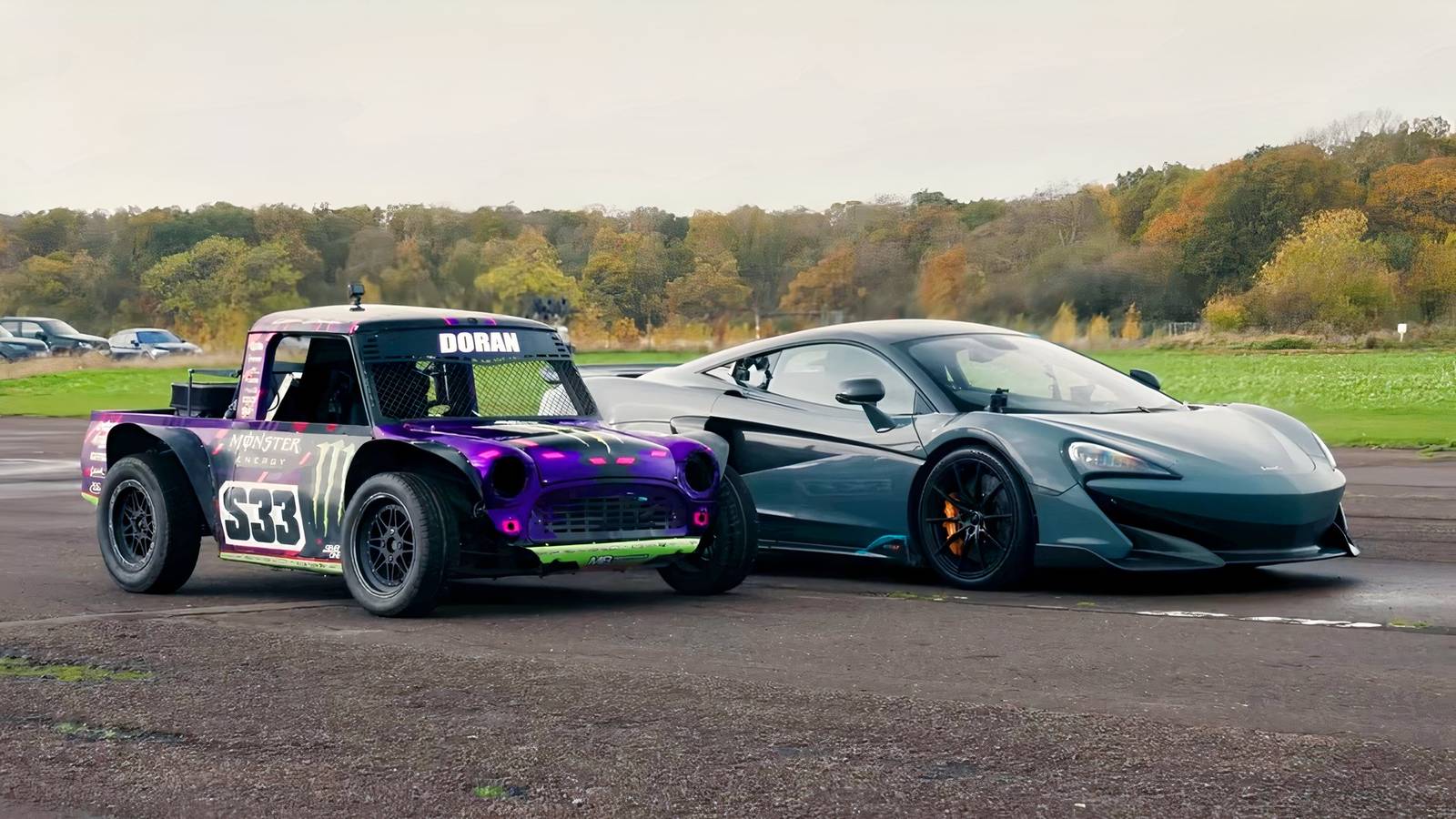 Watch A 500-HP Hayabusa Mini Take On A 775-HP McLaren 600LT In A Wild ...