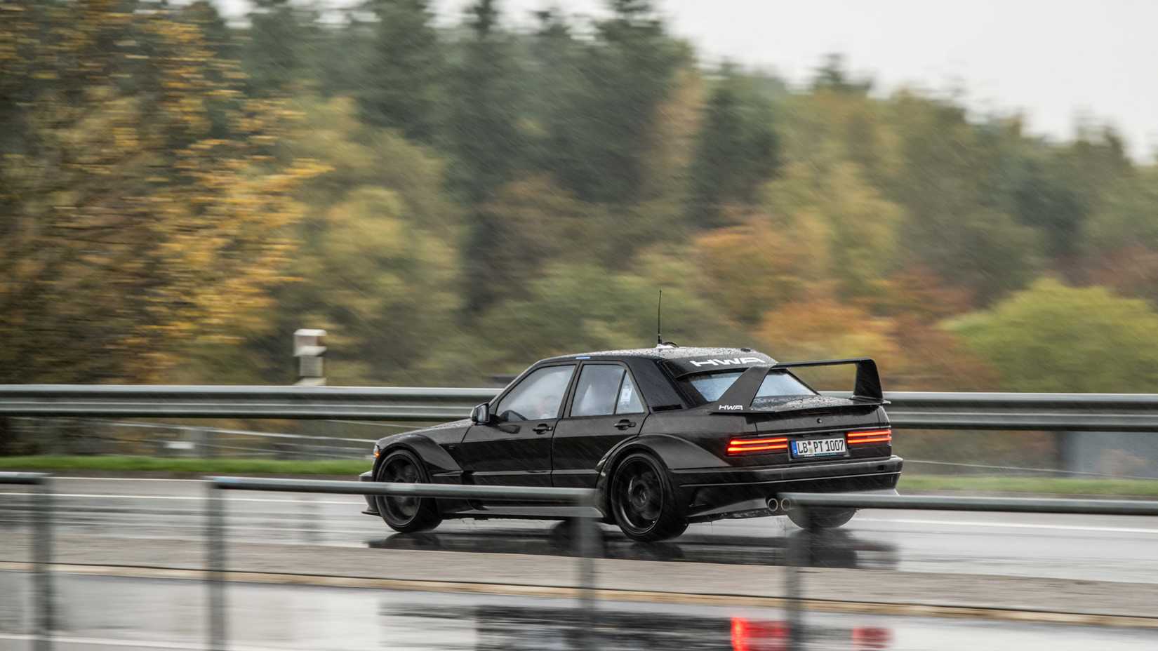 HWA AG Conducts Crash Test Of Rare Reimagined Mercedes EVO II