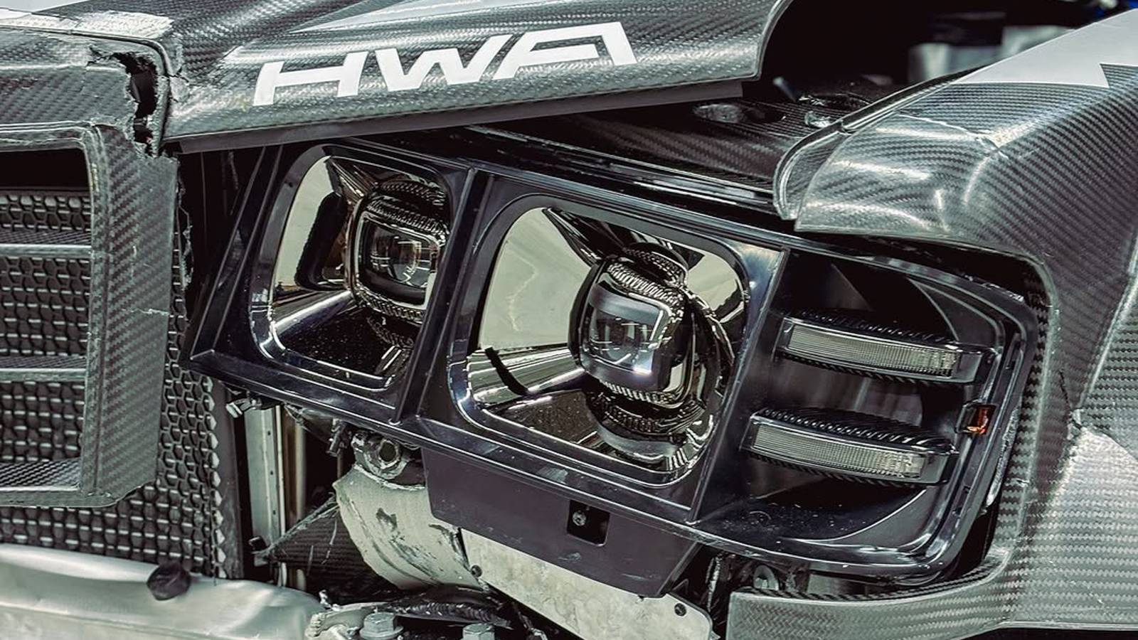 HWA AG Conducts Crash Test Of Rare Reimagined Mercedes EVO II