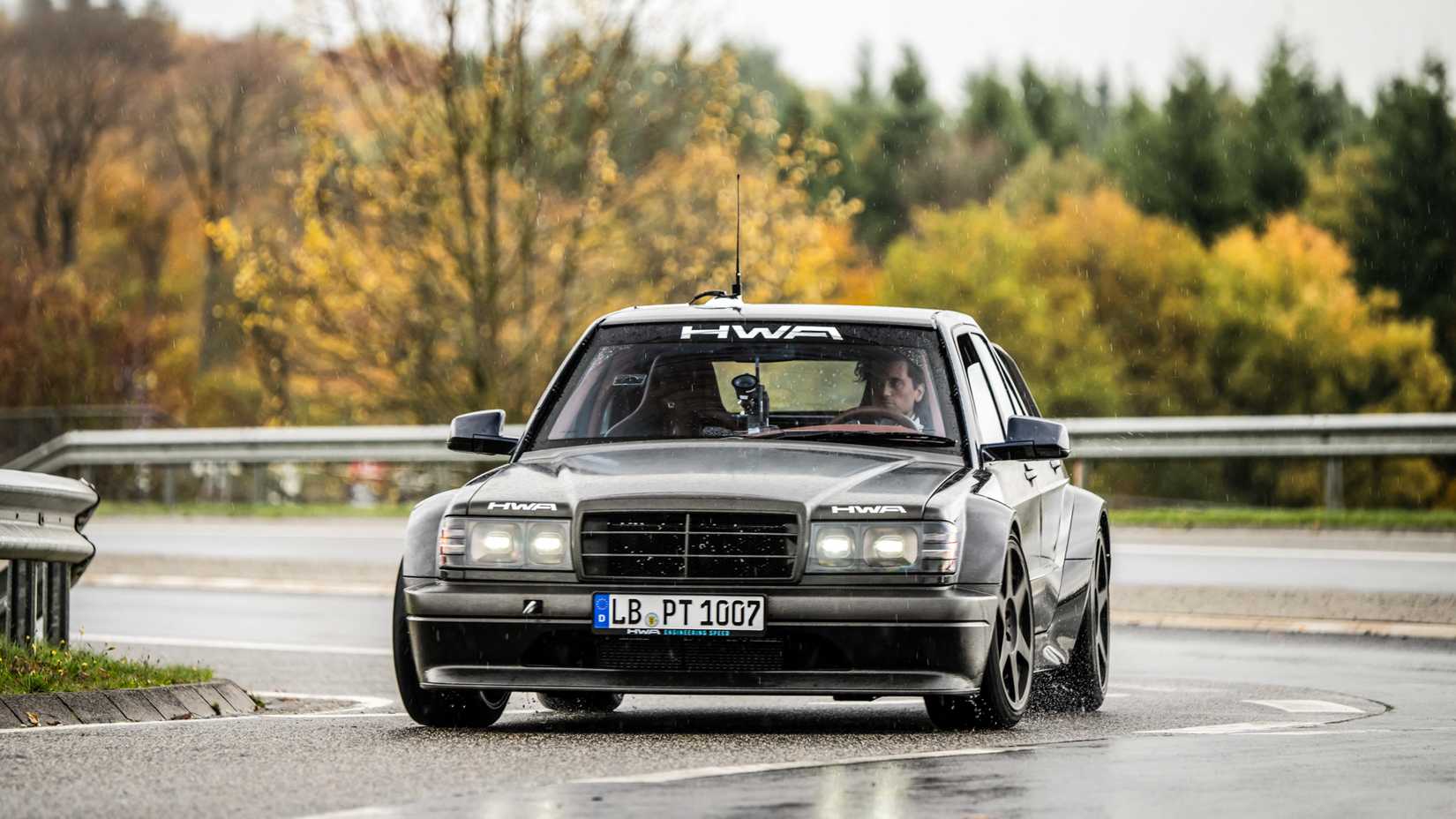 HWA AG Conducts Crash Test Of Rare Reimagined Mercedes EVO II