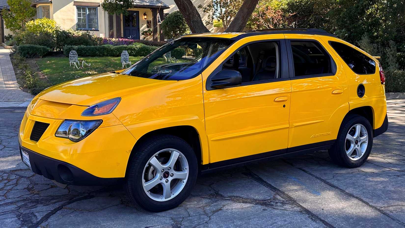 Don't Miss This One-Owner 2003 Pontiac Aztek Banana With 5,200 Miles
