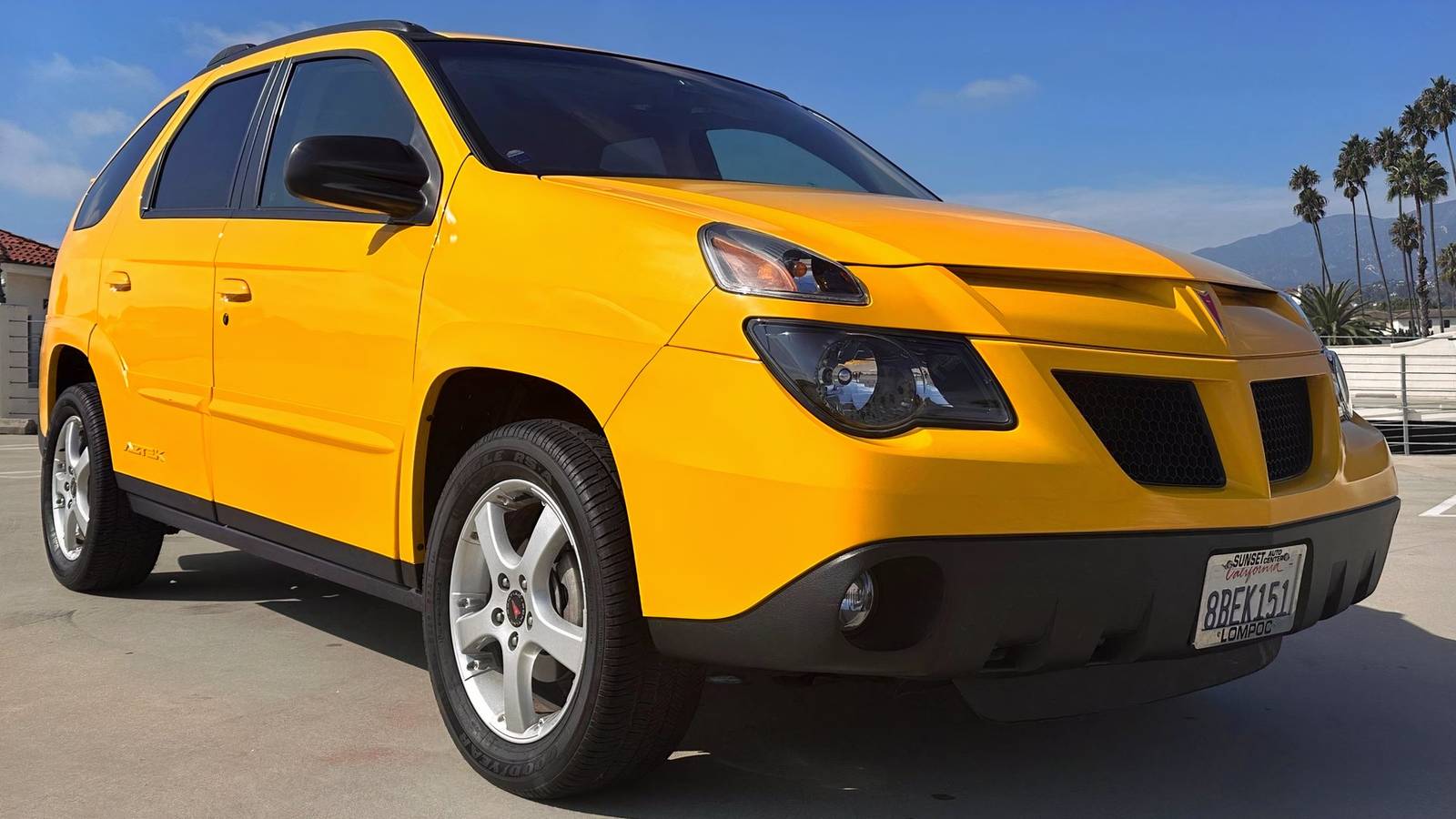 Don't Miss This One-Owner 2003 Pontiac Aztek Banana With 5,200 Miles