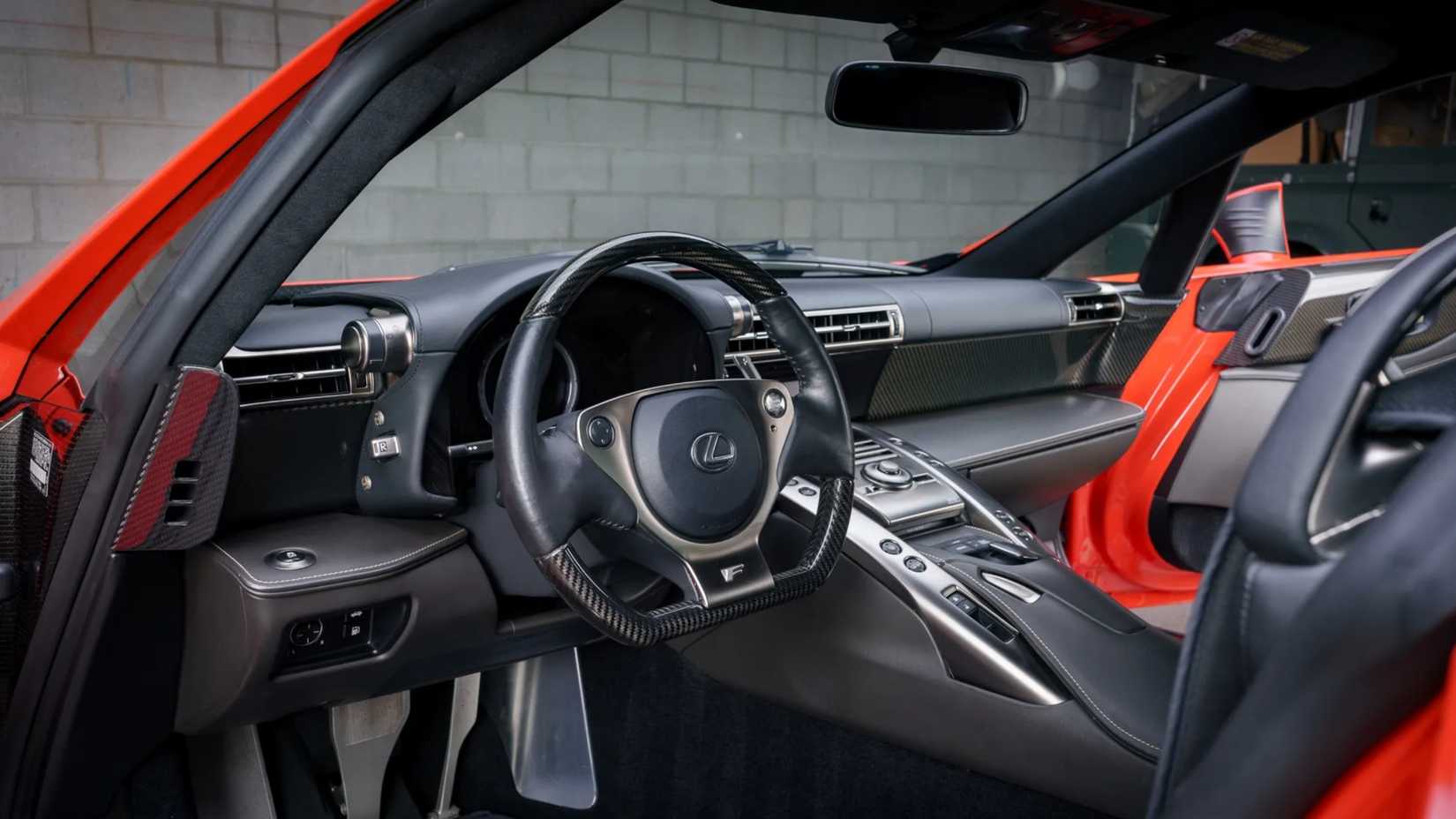 Flood-Damaged 2012 Lexus LFA Resurfaces With $400k Price Tag