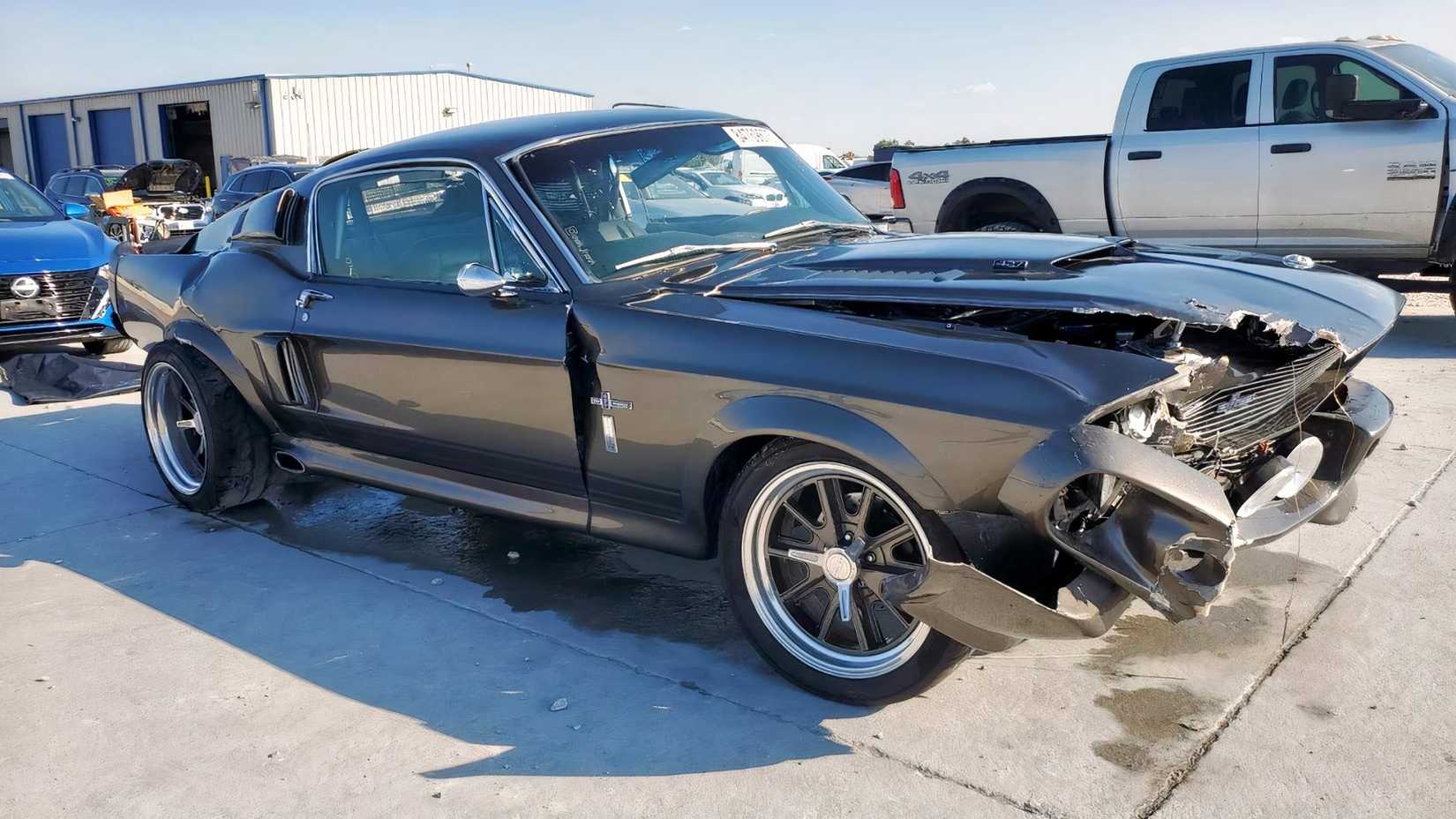 1968 Ford Mustang Salvage Auction Listing Could Be Worth $450,000 After ...