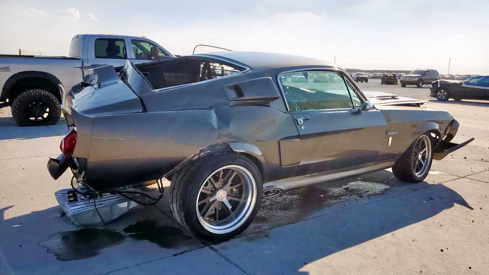 1968 Ford Mustang Salvage Auction Listing Could Be Worth $450,000 After ...