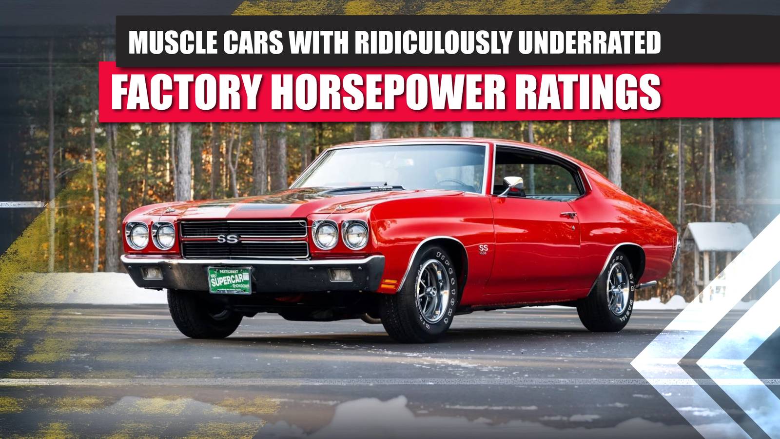 10 Muscle Cars With Underrated Factory Horsepower Ratings