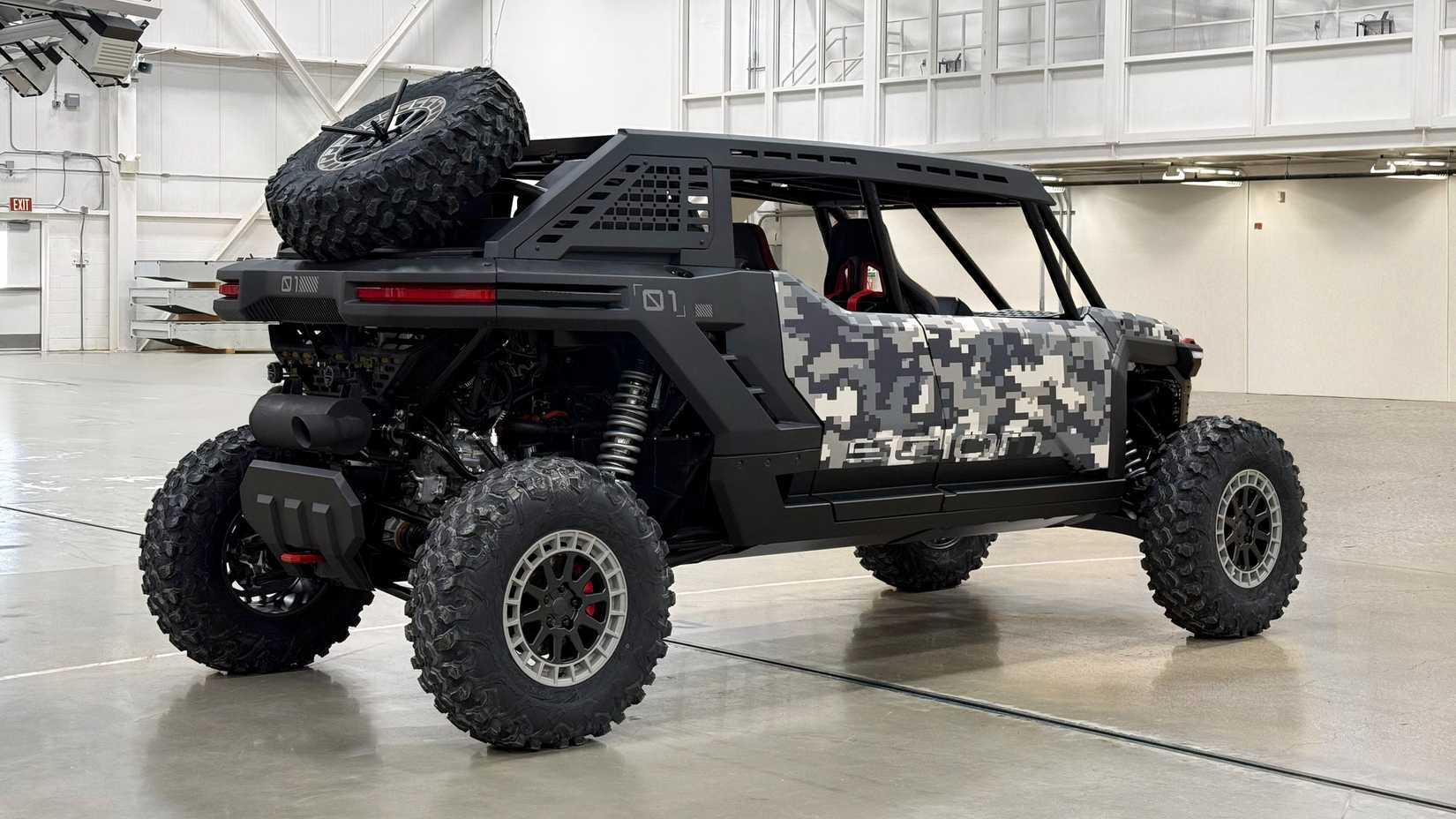 Toyota Puts Scion Name On A Hybrid Side-By-Side ATV Concept At SEMA