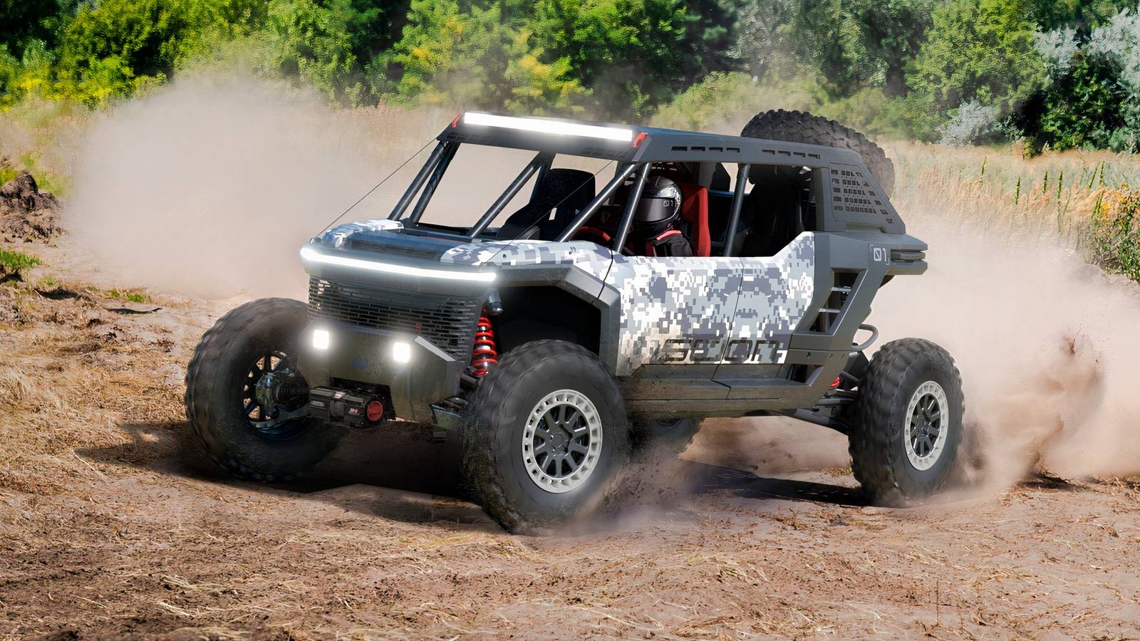 Toyota Puts Scion Name On A Hybrid Side-By-Side ATV Concept At SEMA