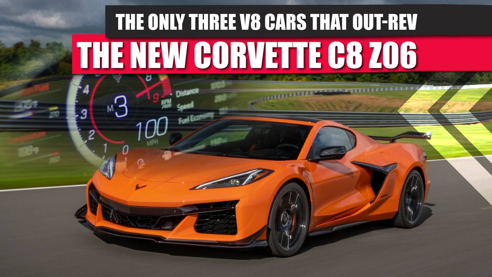 Three Supercars With Higher-Revving V8s Than The Corvette C8 Z06