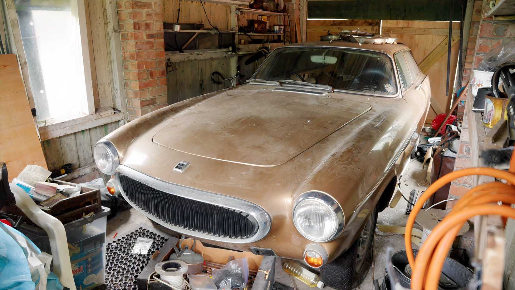 Barn Find Volvo P1800 Discovered After 47 Years With Only 30,000 Miles
