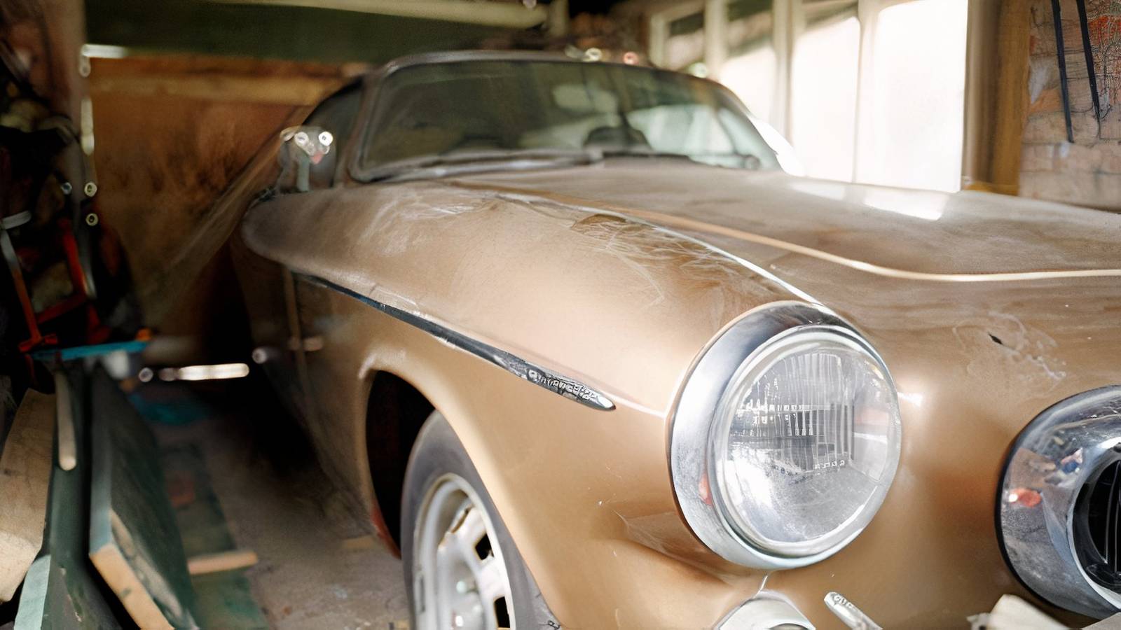 Barn Find Volvo P1800 Discovered After 47 Years With Only 30,000 Miles