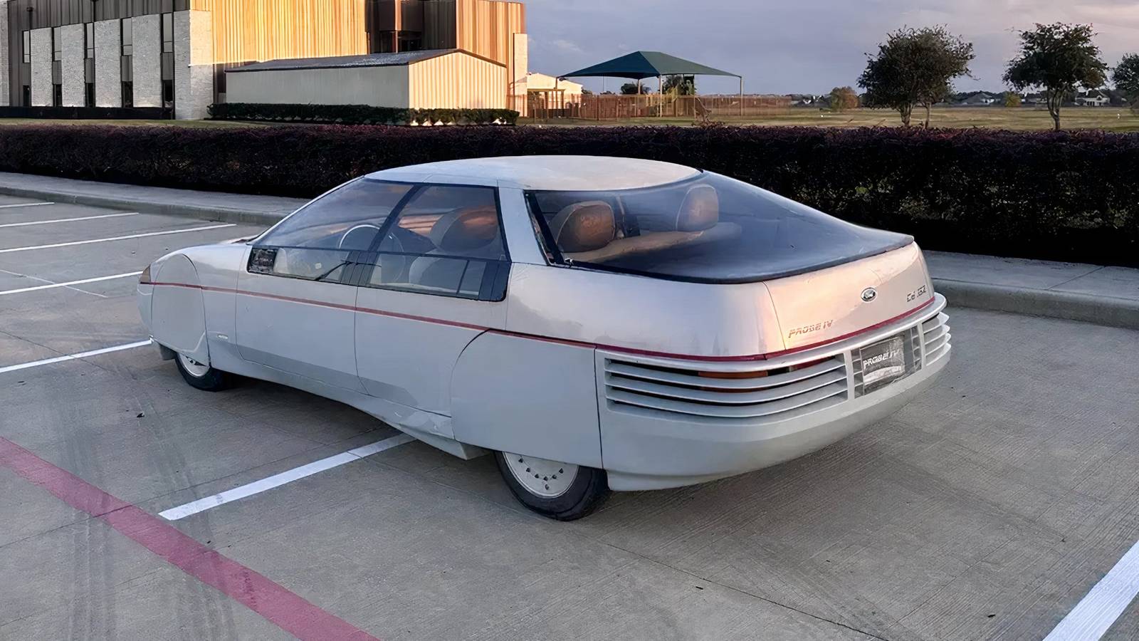 One-Of-Two 1983 Ford Probe IV Concept Built By Ghia For Sale