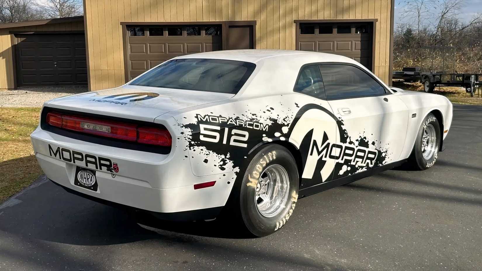 2011 Dodge Challenger SRT Drag Pak With Factory-Fitted V10 Sells For $55K