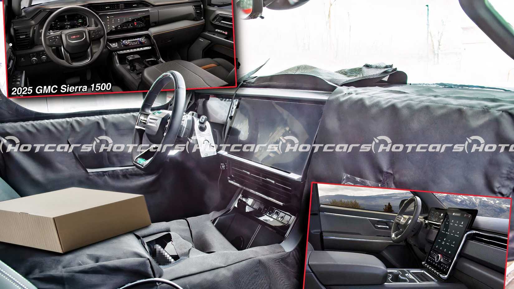 2027 GMC Sierra Interior Revealed In New Spy Shots