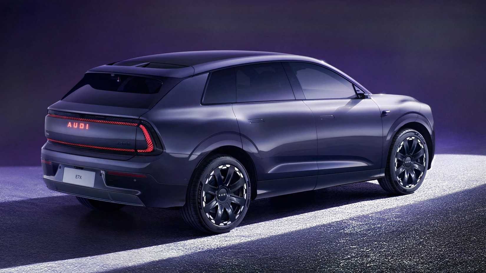 AUDI Previews China-Only E7X Electric SUV