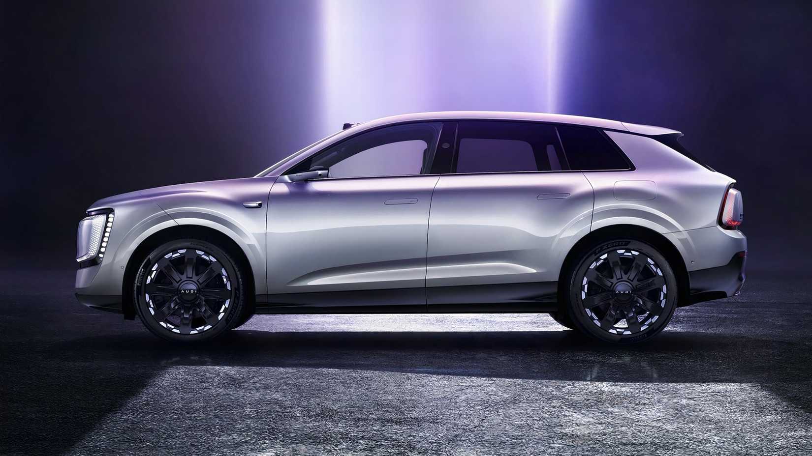 AUDI Previews China-Only E7X Electric SUV