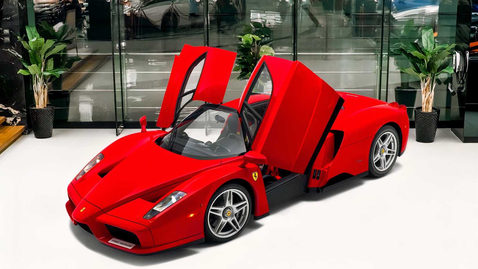 Ultra Low-Mileage Ferrari Enzo Preserved In Cold Storage Emerges In Dubai