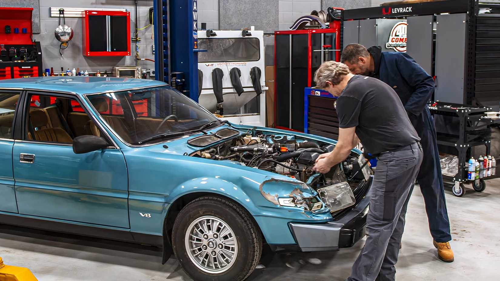 Watch Jason Cammisa’s Rover 3500 SD1 Get A Brand-New Buick V8