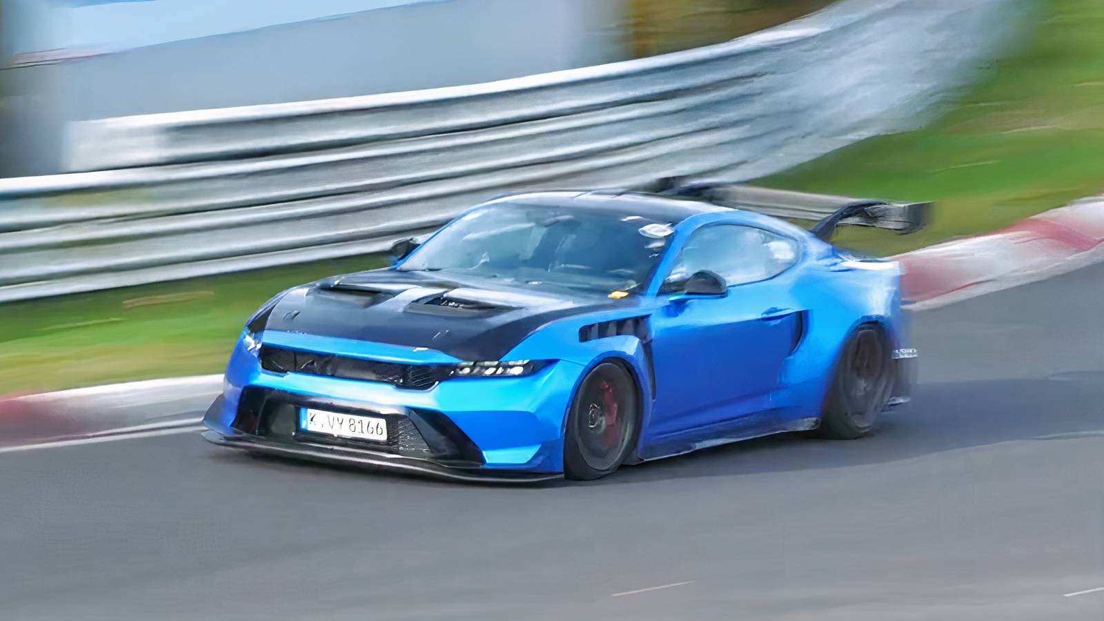 Spy Shots: The Mustang GTD Looks To Beat Its Own Nürburgring Record