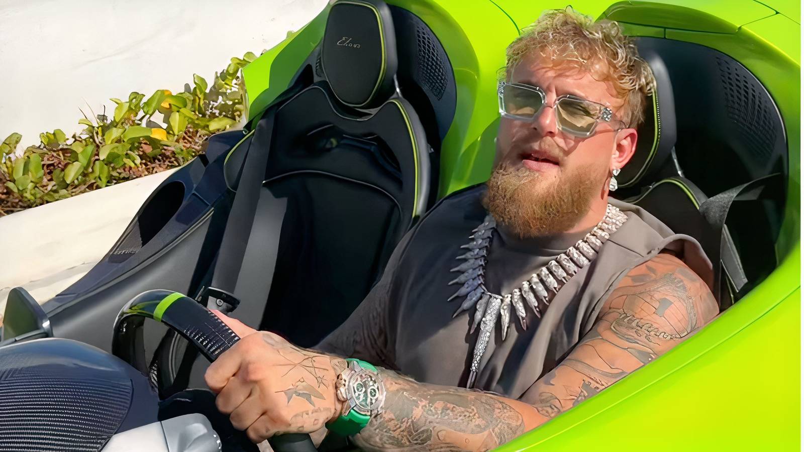 Jake Paul Finally Gets Knocked Out, But His Supercar Collection Still Wins
