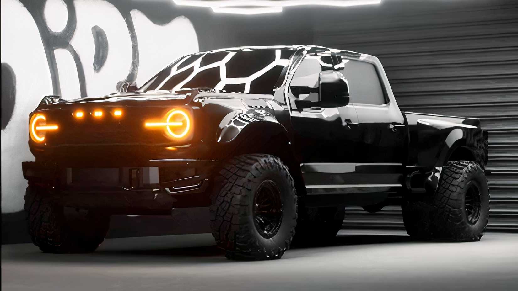 Rendering Imagines A Ford Bronco Dually Truck The World Needs