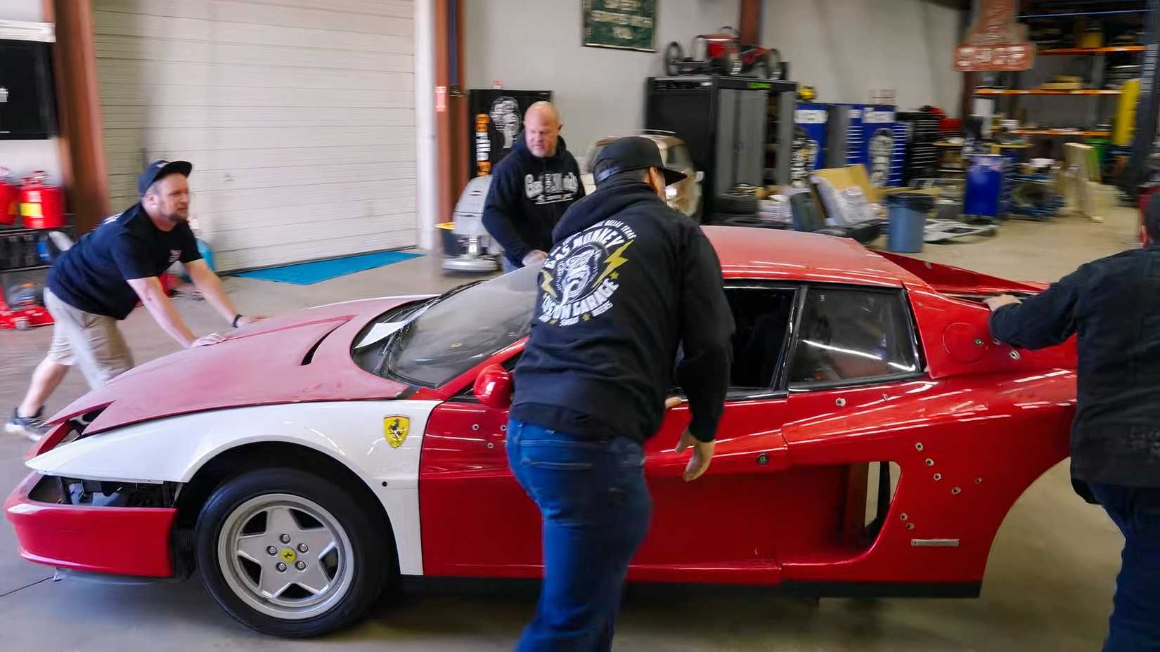 1,200-HP 6x6 Ferrari Testarossa Build From Gas Monkey Garage Explained