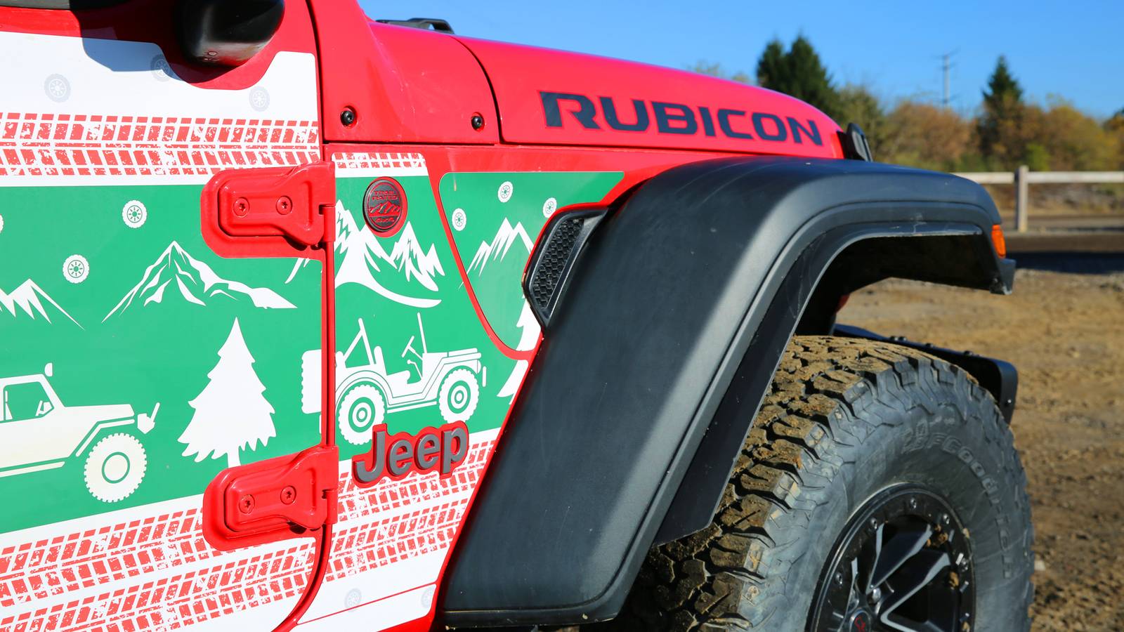 Stellantis Reveals Christmas Sweater Decal Just For The Wrangler