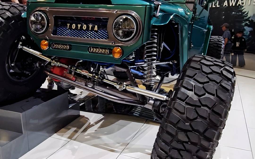 This Toyota FJ Bruiser Spotted At SEMA Is Impressive