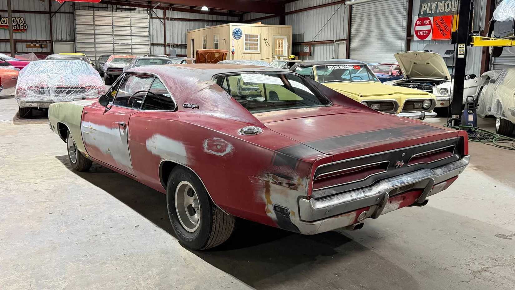 1969 Dodge Charger Hemi Project Car Lists For Corvette ZR1 Money