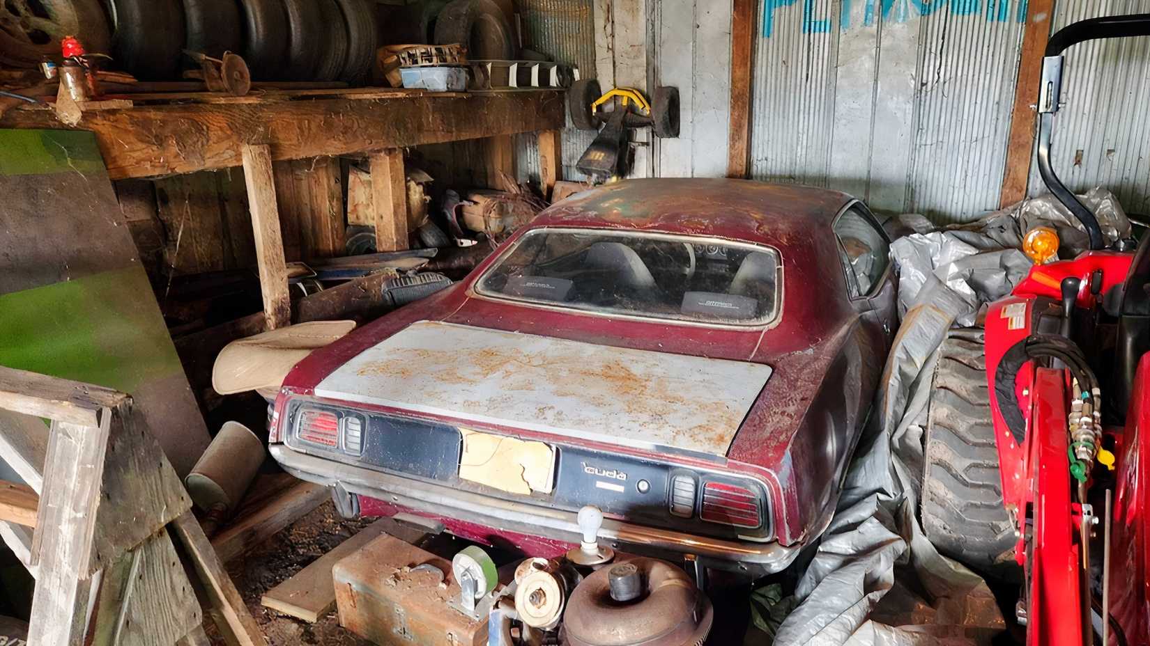 Rare 1971 Plymouth Cuda Barn Find Is A Mopar Dream Come True
