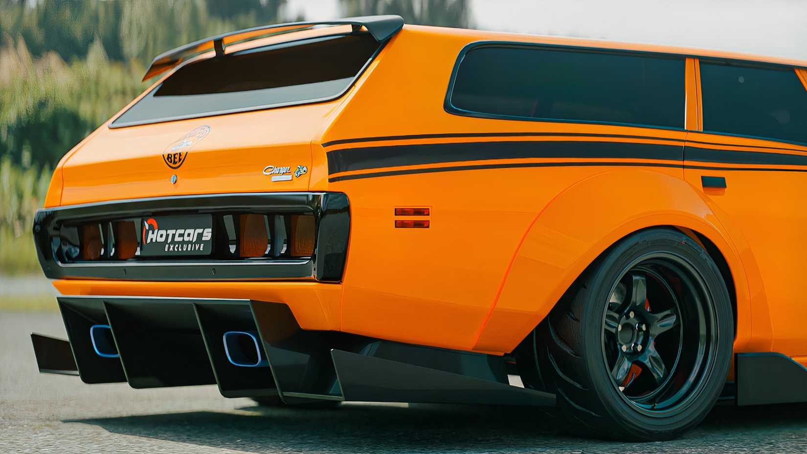 Exclusive 1971 Dodge Charger Widebody Wagon Rendering Stuns Muscle Car Fans