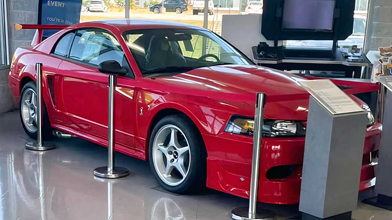 Hyundai Crashes Into A Mustang Cobra R Preserved For 25 Years