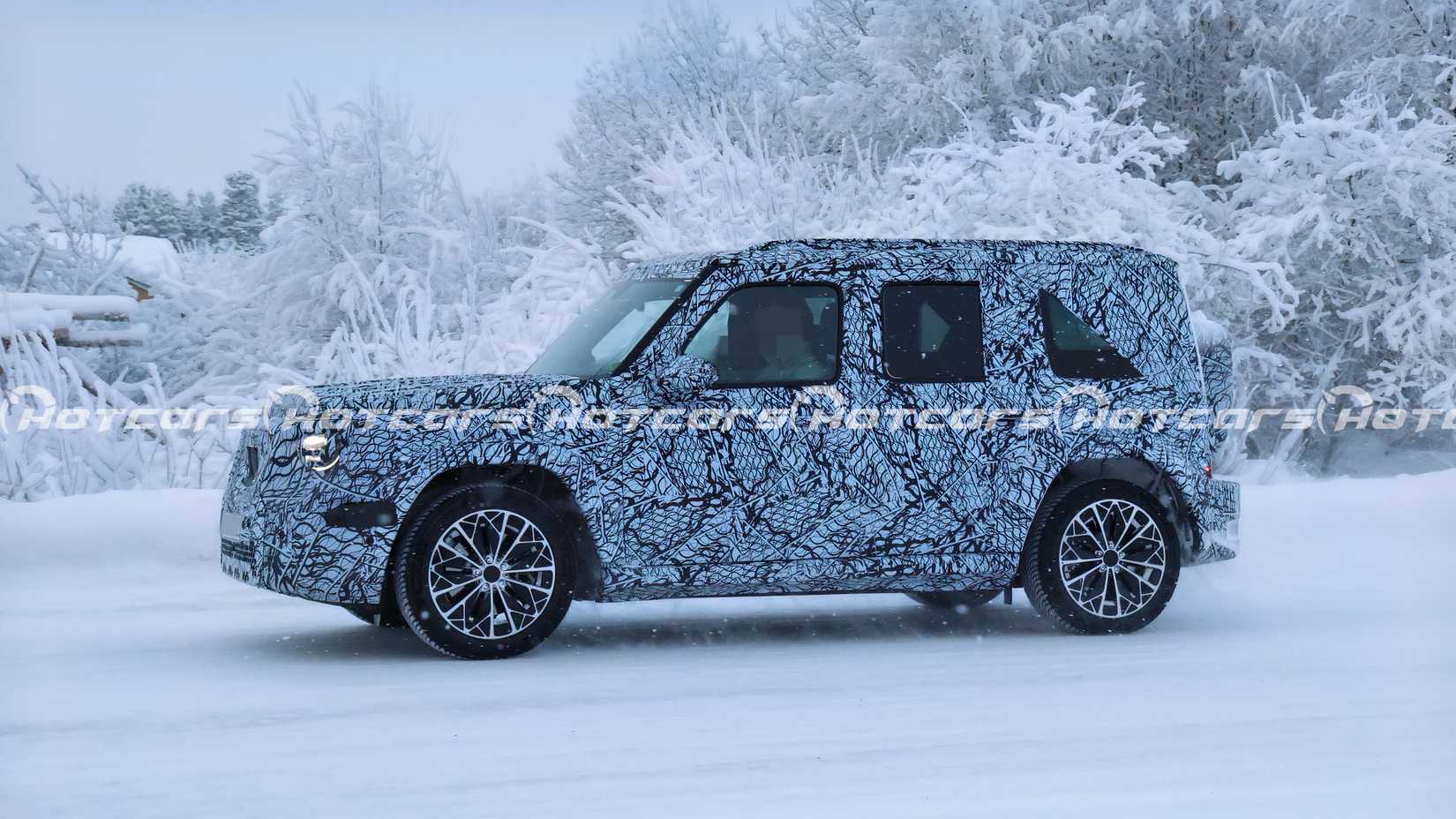 2027 Mercedes-Benz Baby G-Class Spotted Testing In Polar Weather